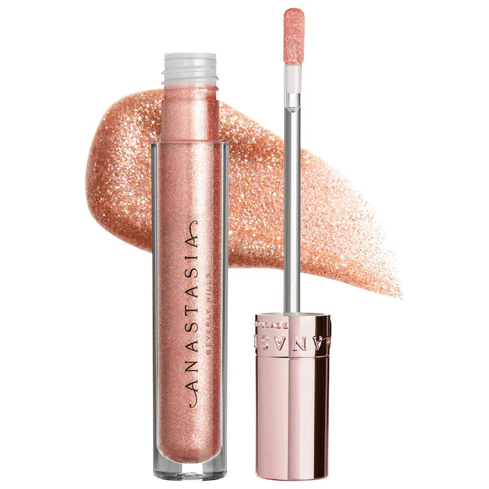 Universal Luminous Tinted Lip Gloss-Amber Sparkle - dazzling golden am ...