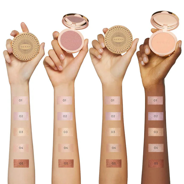 Glow Multi-Use Illuminating Gel-Powder Highlighter-01 Sunrise Gold - s ...